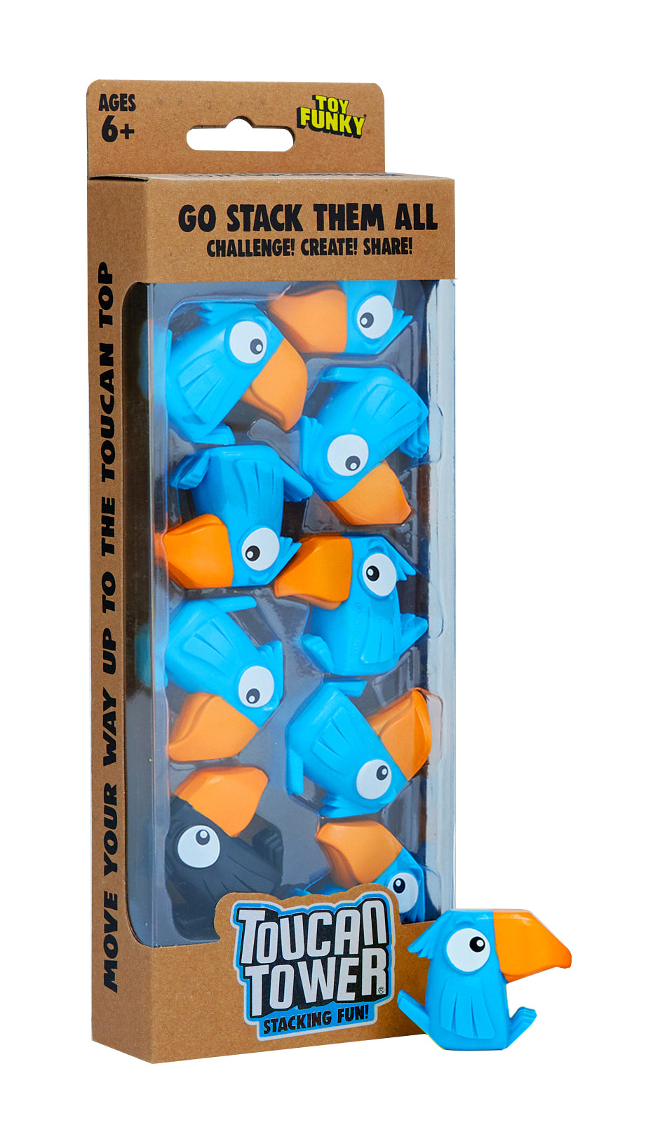 Toucan Tower Blue – Fun House Nordic